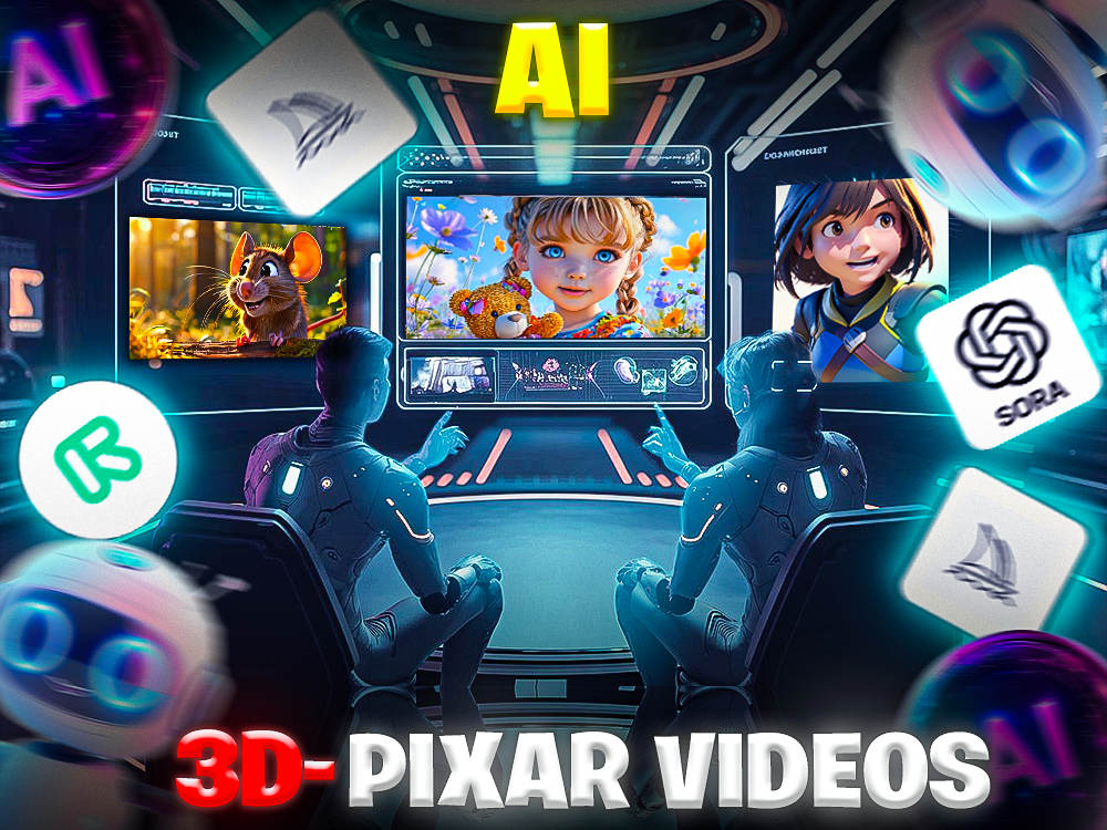 Ai generated Disney Pixar Quality video | Upwork