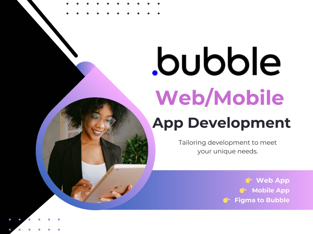 Bubble.io, bubble.io developer, bubble saas, bubble mvp, bubble api, | Upwork