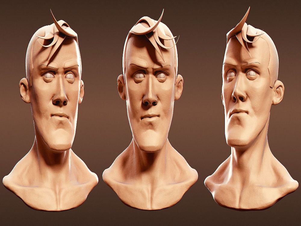 A realistic 3d character modeling, sculpting for game and 3d printing | Upwork