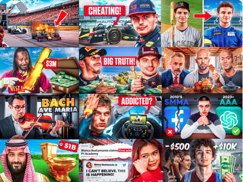 EXTREMELY HIGH-CTR SPORTS THUMBNAILS | Upwork