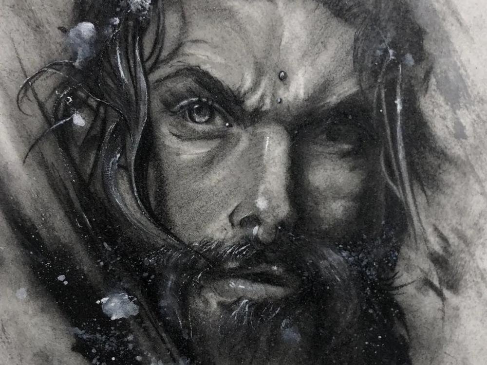 Realistic and impulsive charcoal drawing portrait | Upwork