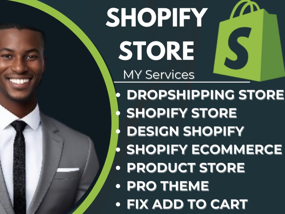 Productive shopify website dropshipping animation using shrine pro ...