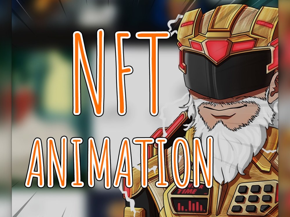 Animated nft card for you as GIF or video | Upwork