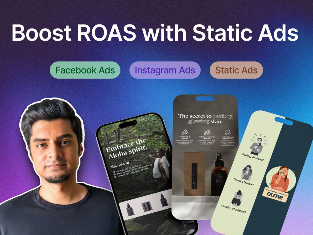 Creative Strategy for Static Facebook and Instagram Ad Designs | Upwork