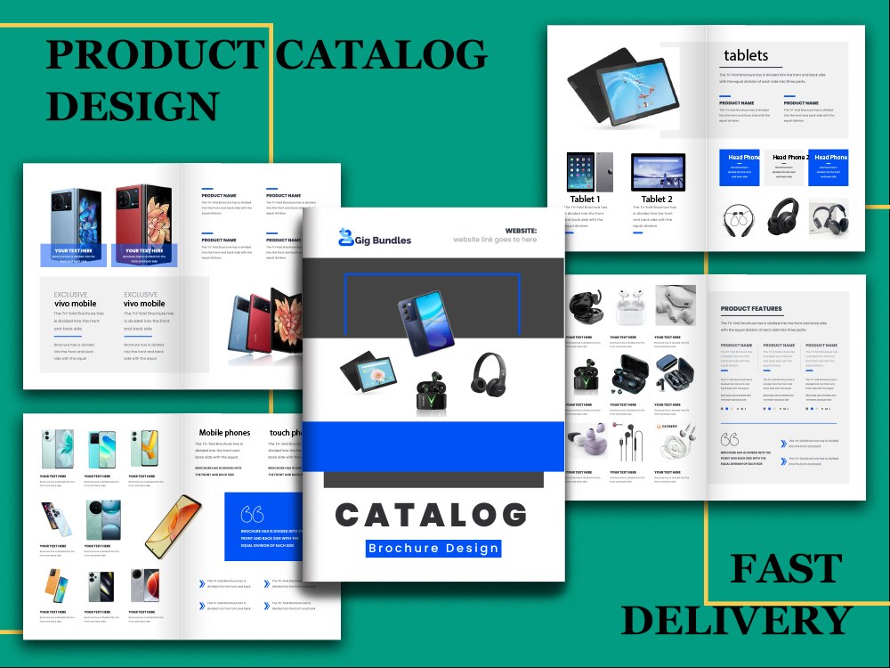 Professional catalog, product catalog, brochure, booklet | Upwork