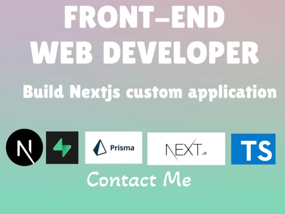 A web application and website using ReactJS and NextJS | Upwork