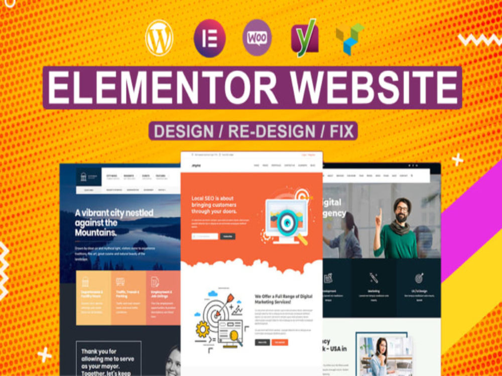 A WordPress Elementor Website Design & Redesign and Fix errors | Upwork