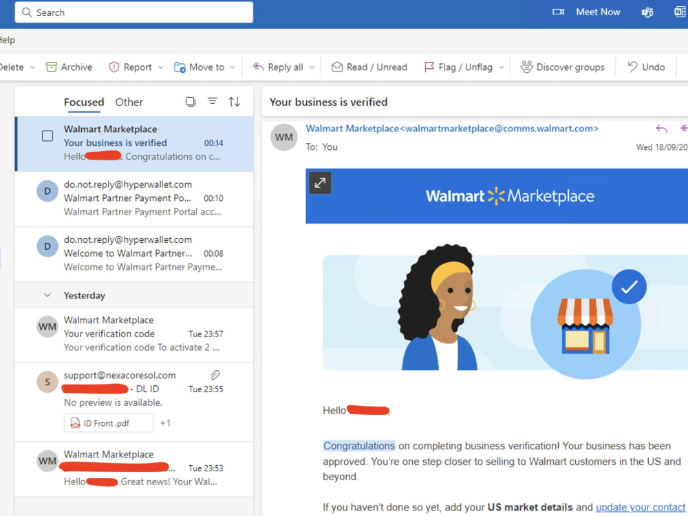 Approved and set up your Walmart marketplace seller store | Upwork