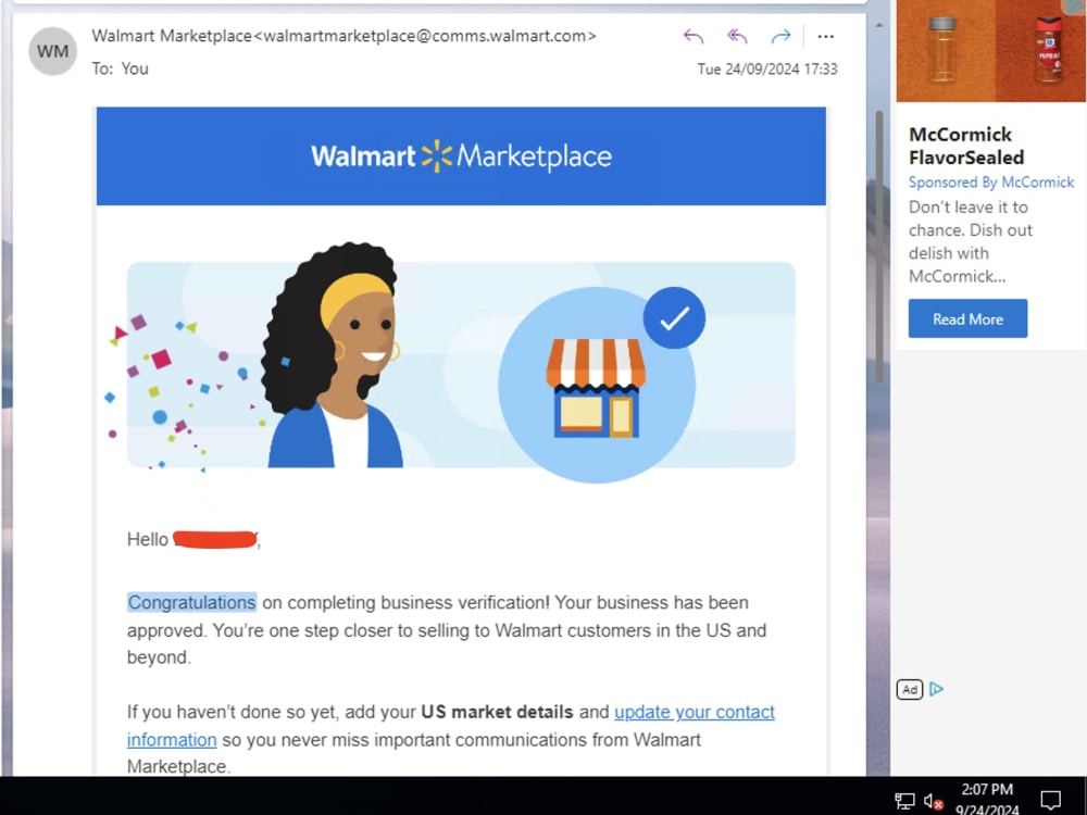 Approved and set up your Walmart marketplace seller store | Upwork