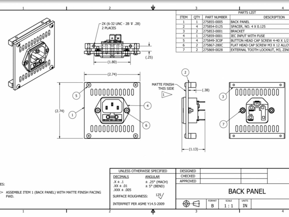 Technical Drawing for detail communications with manufacturers | Upwork