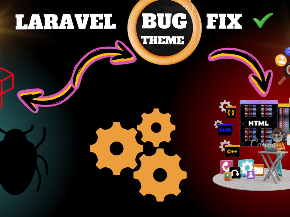Laravel bug fix / theme fix | Upwork