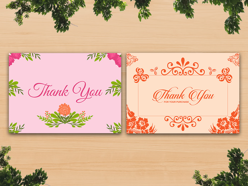 Design custom amazon thank you card, product insert | package insert ...