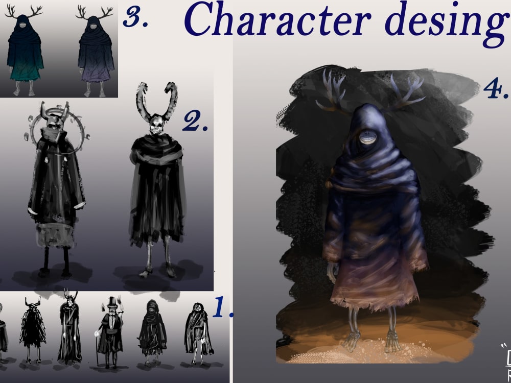 A unique and personalized character design" | Upwork