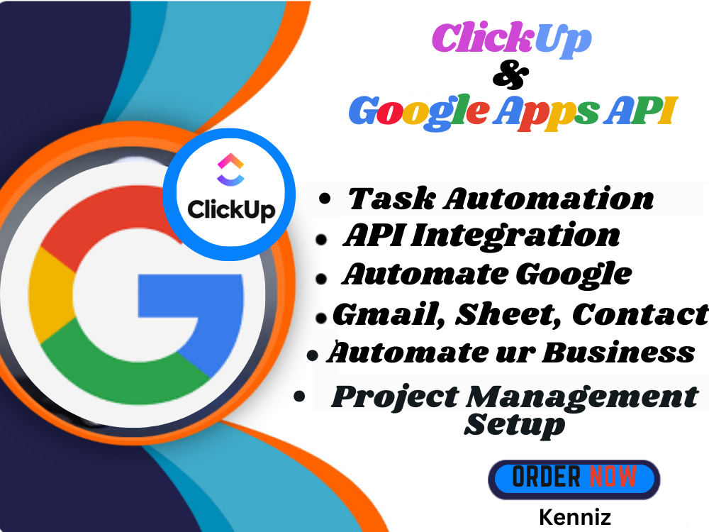 Custom ClickUp & Google Apps Automation Setup for Business Task Sync ...