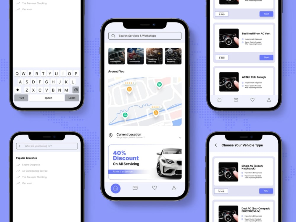 UI UX design for Mobile app, UI UX re-design for Mobile App | Upwork
