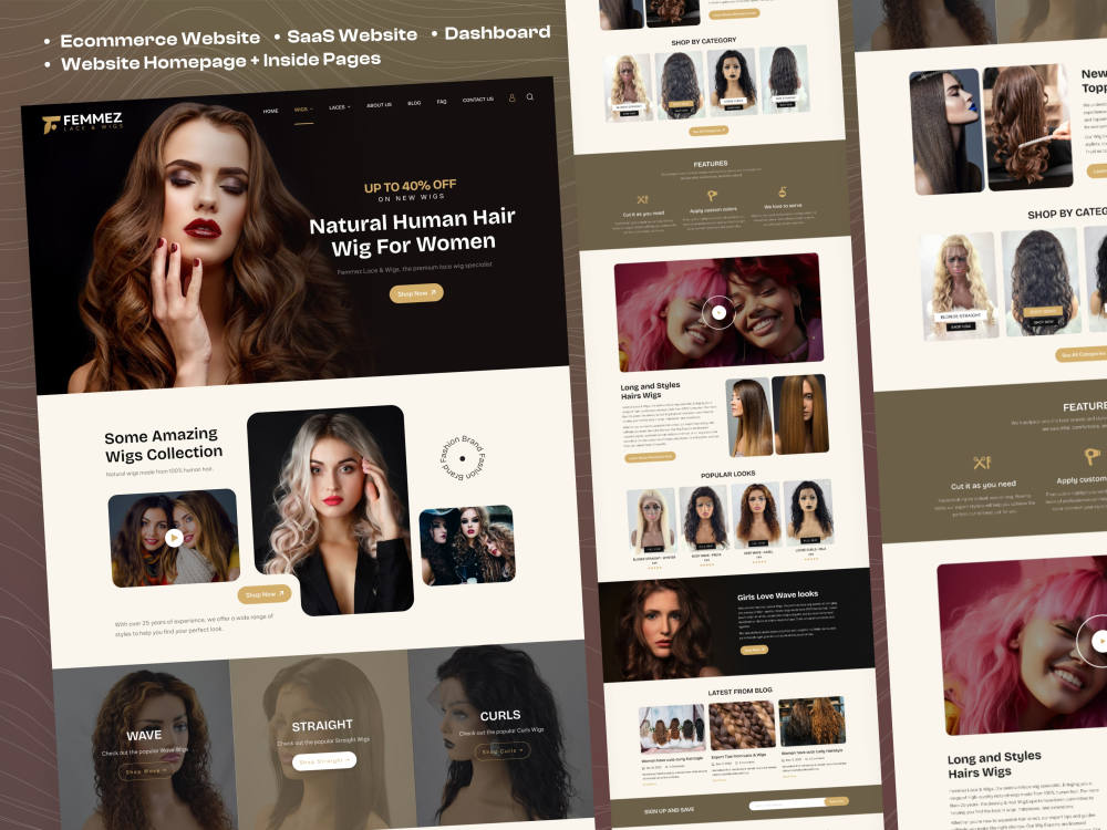Website Homepage Landing Page UI design in Figma | Upwork