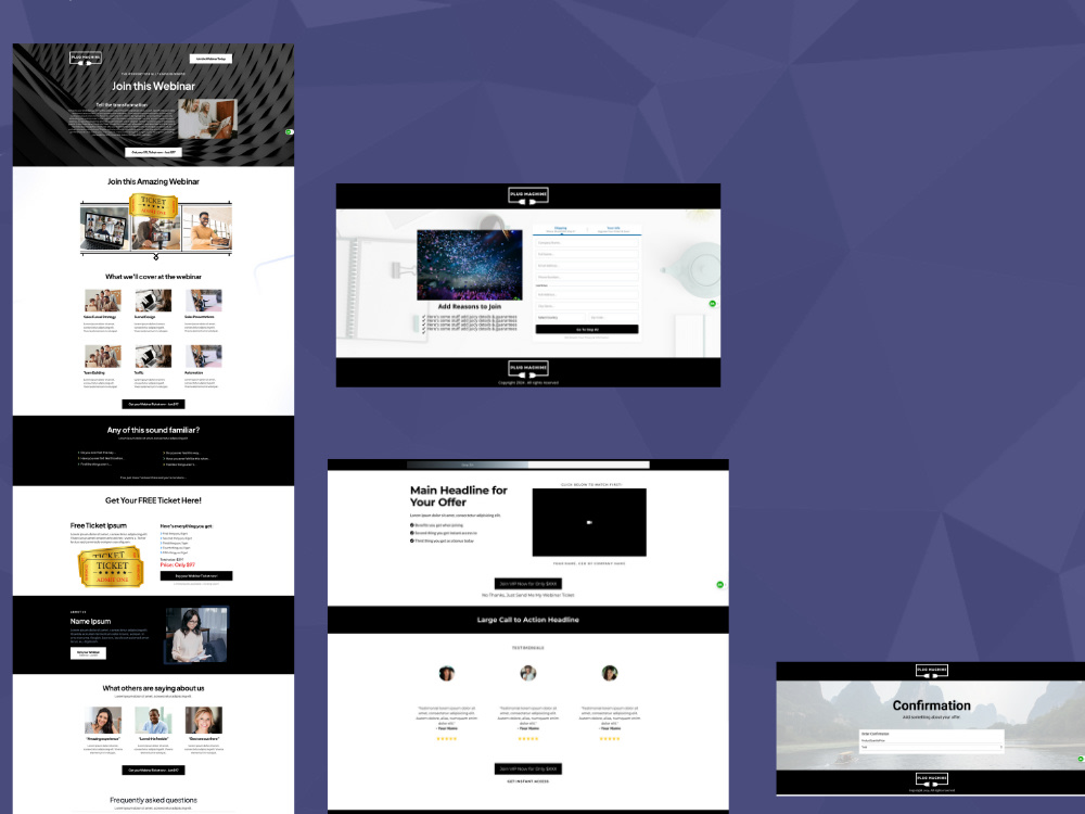 Webinar Funnel Design for Gohighlevel | Upwork