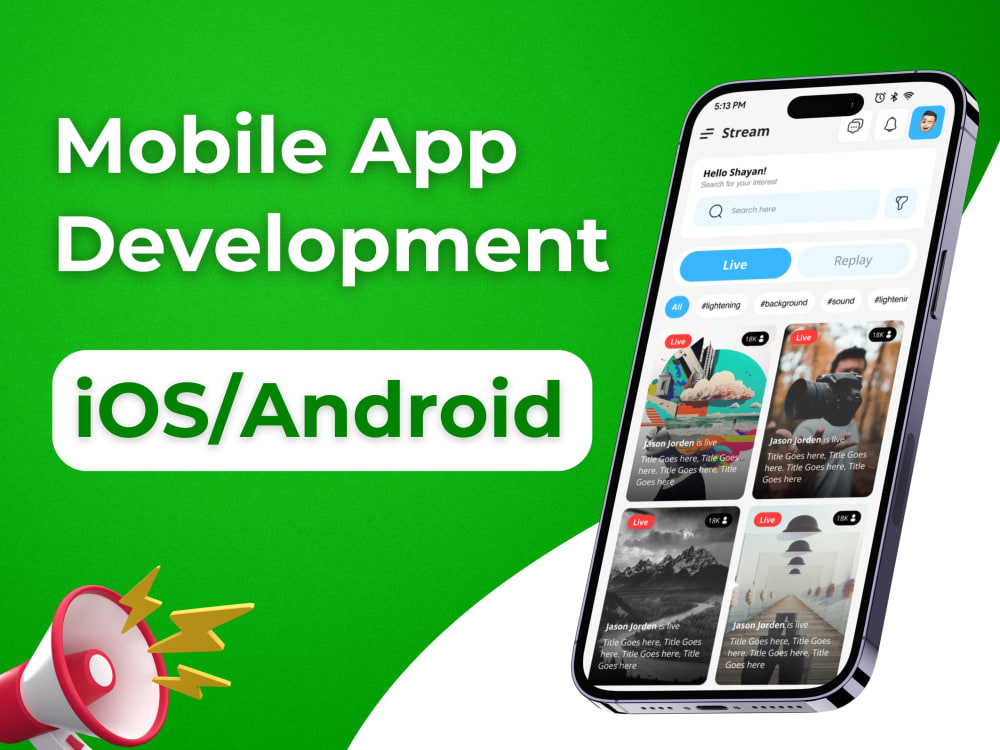 Mobile App Development Flutter App Development Flutter Developer Dart Upwork 3309