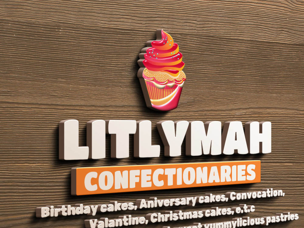 An outstanding 3d wall logo design | Upwork