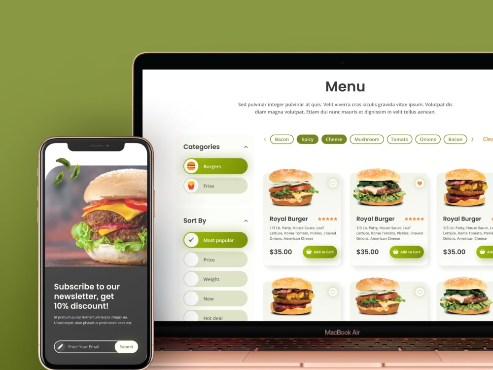 A website design in figma ui ux high conversion mockups | Upwork