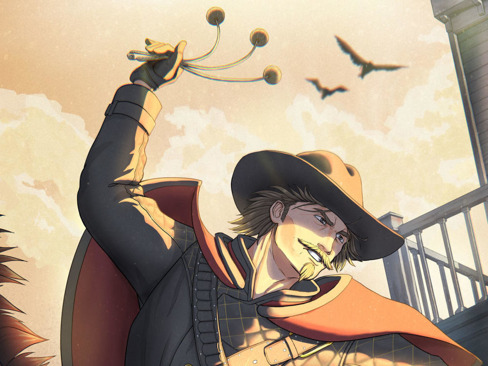 A highly detailed illustration of a character. | Upwork