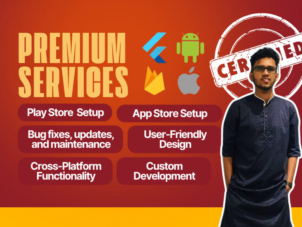 Android and IOS Mobile App in Flutter | Upwork