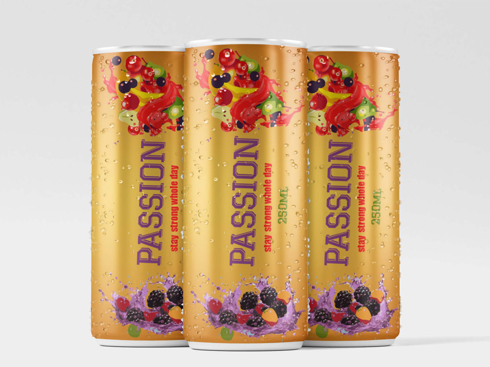 Labels for cans, bottle packaging, and drink packaging | Upwork