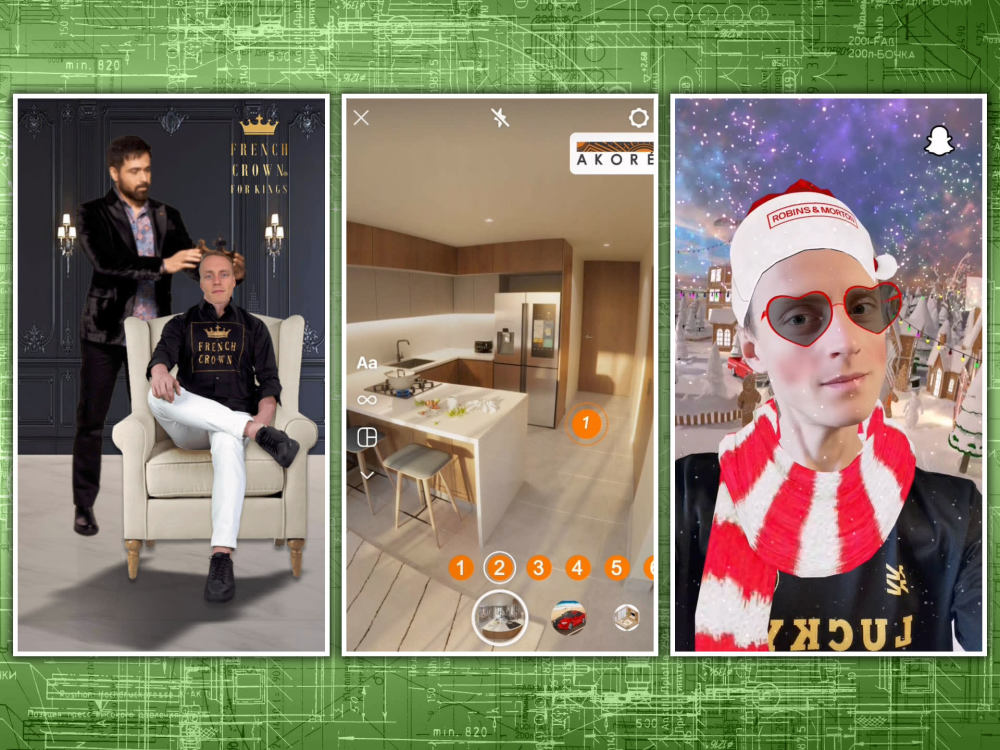 Amazing AR filter for Snapchat, Tiktok, Instagram, Web AR | Upwork