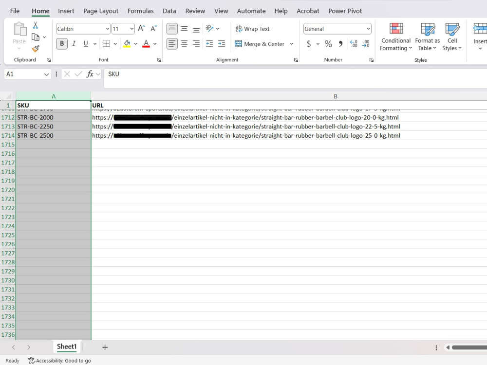A web scraping script in Python | Upwork