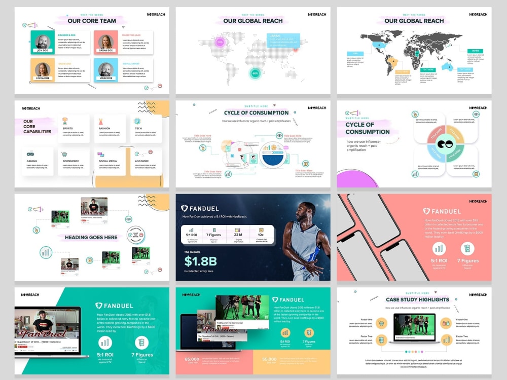 An attention grabbing presentation design | Upwork