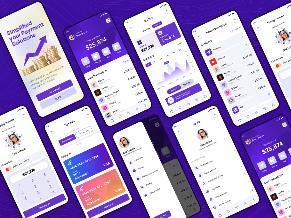 Mobile App UI UX Design for Android IOS in Figma | Upwork