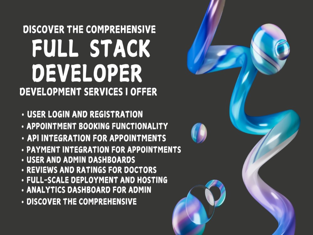 Doctor Appointment Applcation Built with MERNStacK | Upwork