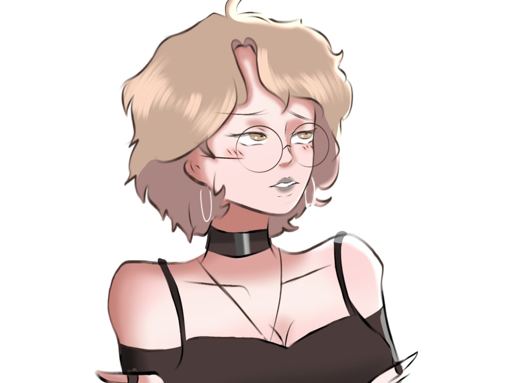 A anime style digital art. | Upwork