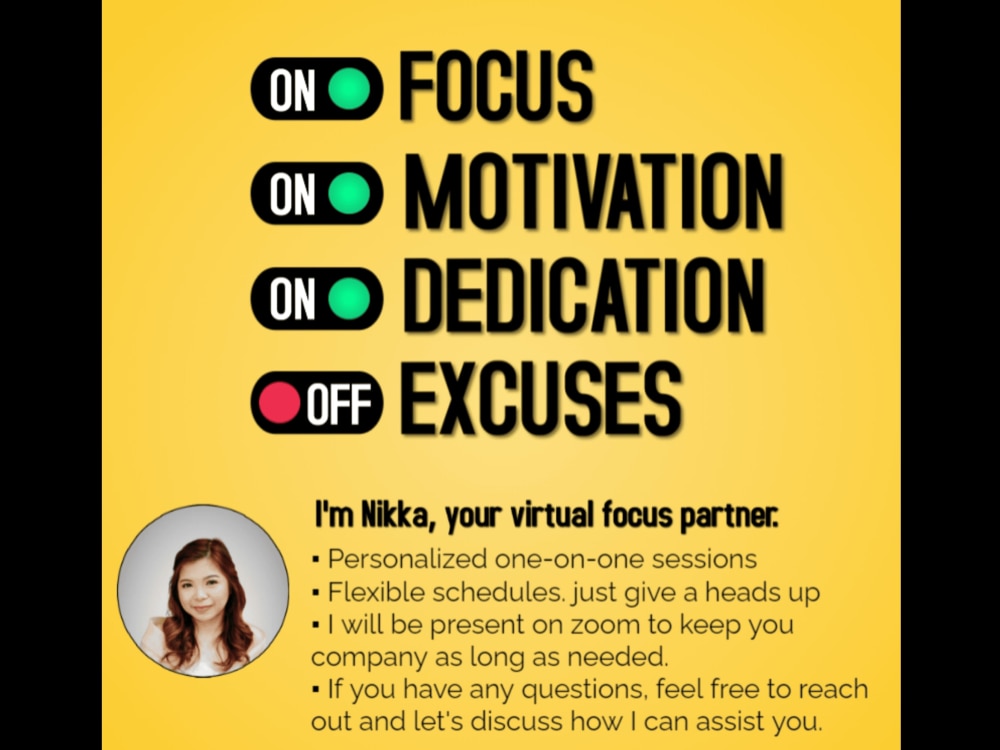 A virtual focus partner/body double | Upwork