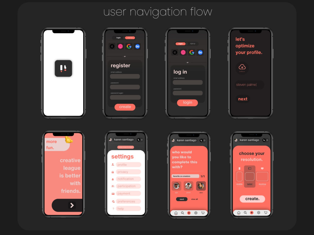 Custom UI/UX Mobile App Design for an Exceptional User Experience | Upwork