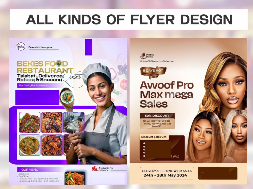 A professional High-quality Flyer design for your business or product ...