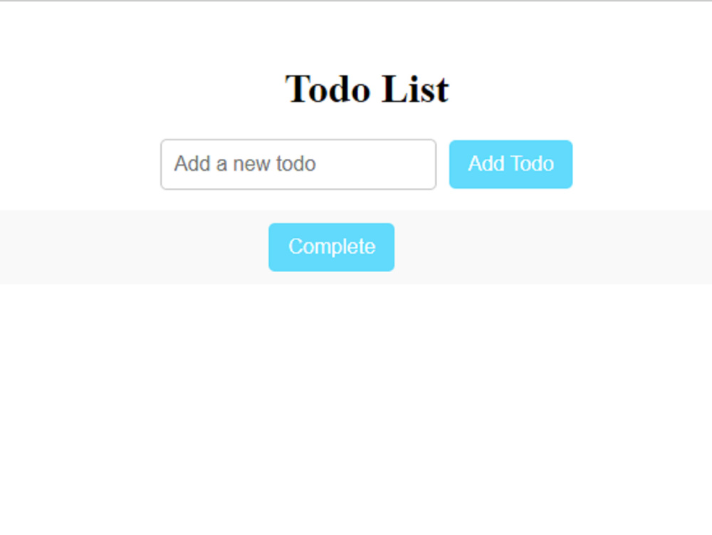 A Single Page Application using React | Upwork