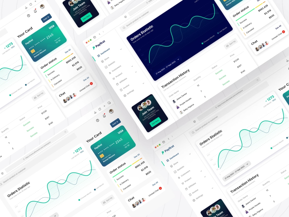 Modern and Captivating Web App, Saas, Dashboard UI/UX Design | Upwork