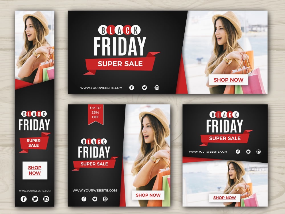 Unique banner ads design | Upwork