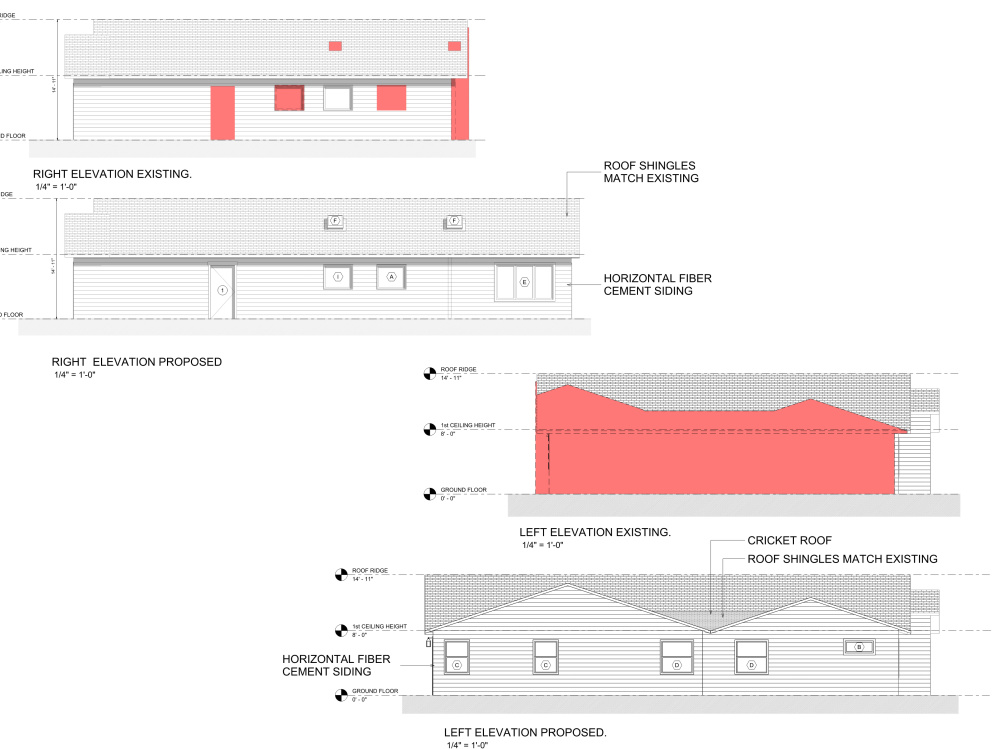 Architectural Residential Renovation drawings developed in Revit | Upwork