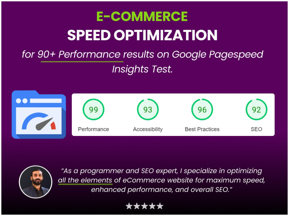 ECommerce website speed optimization & resolution of core web vital issues. | Upwork