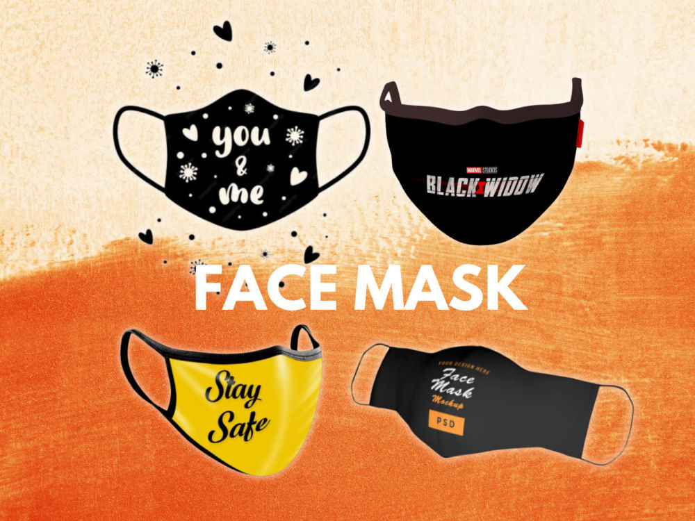Awesome face mask design modern face mask | Upwork