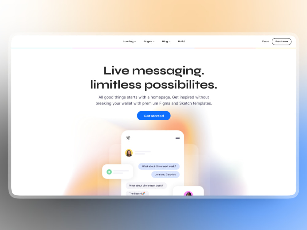You Will Get a Stunning One-Page Website Design with Modern and ...