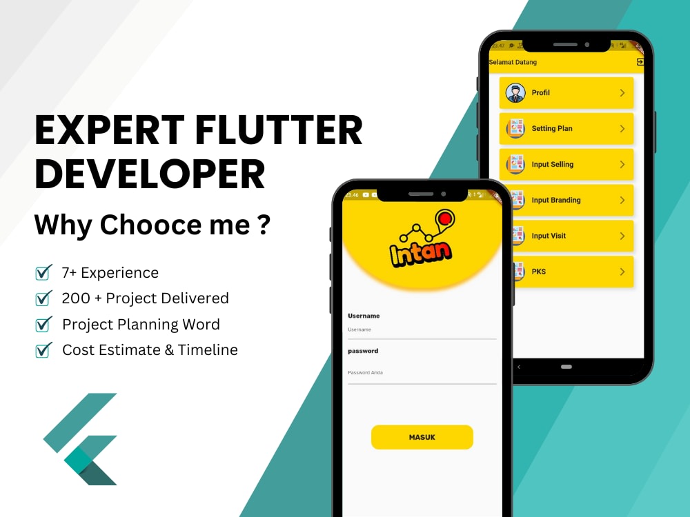 Custom IOS/Android Mobile App in Flutter | Flutter App | Flutter Developer | Upwork
