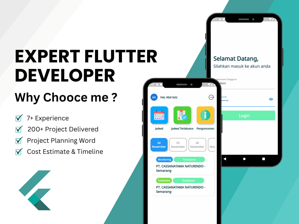 Custom IOS/Android Mobile App in Flutter | Flutter App | Flutter Developer | Upwork