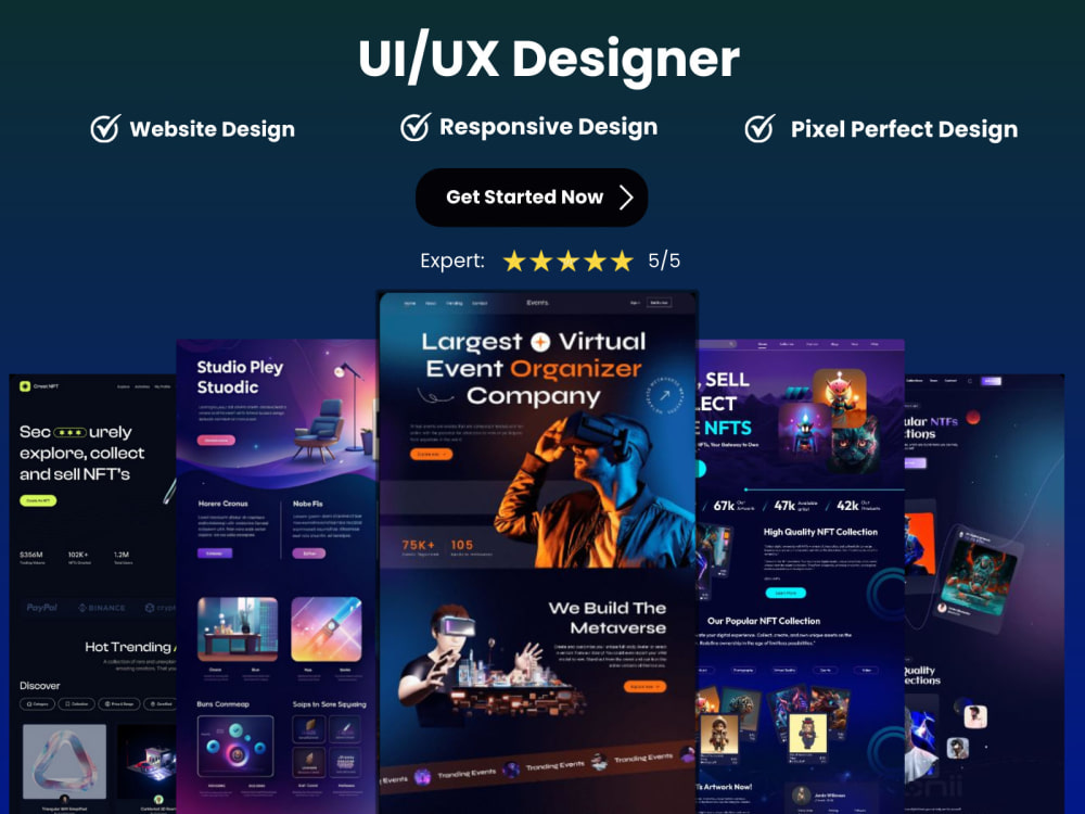 UI/UX Designer | Website Designer | Frontend Developer & Designer | Upwork