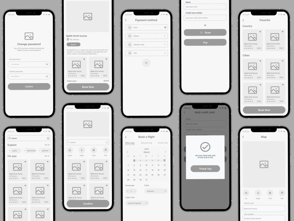 Clear, structured wireframes to streamline design and user flow. | Upwork