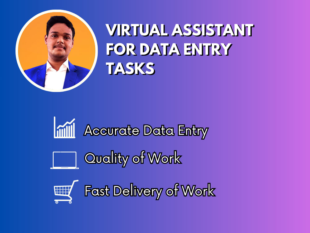 Virtual Assistant For Data Entry Tasks | Upwork