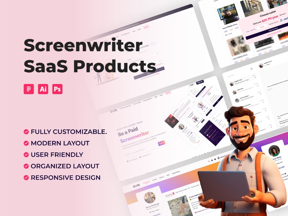 SaaS Platform UI/UX Design for a Seamless User Journey | Upwork