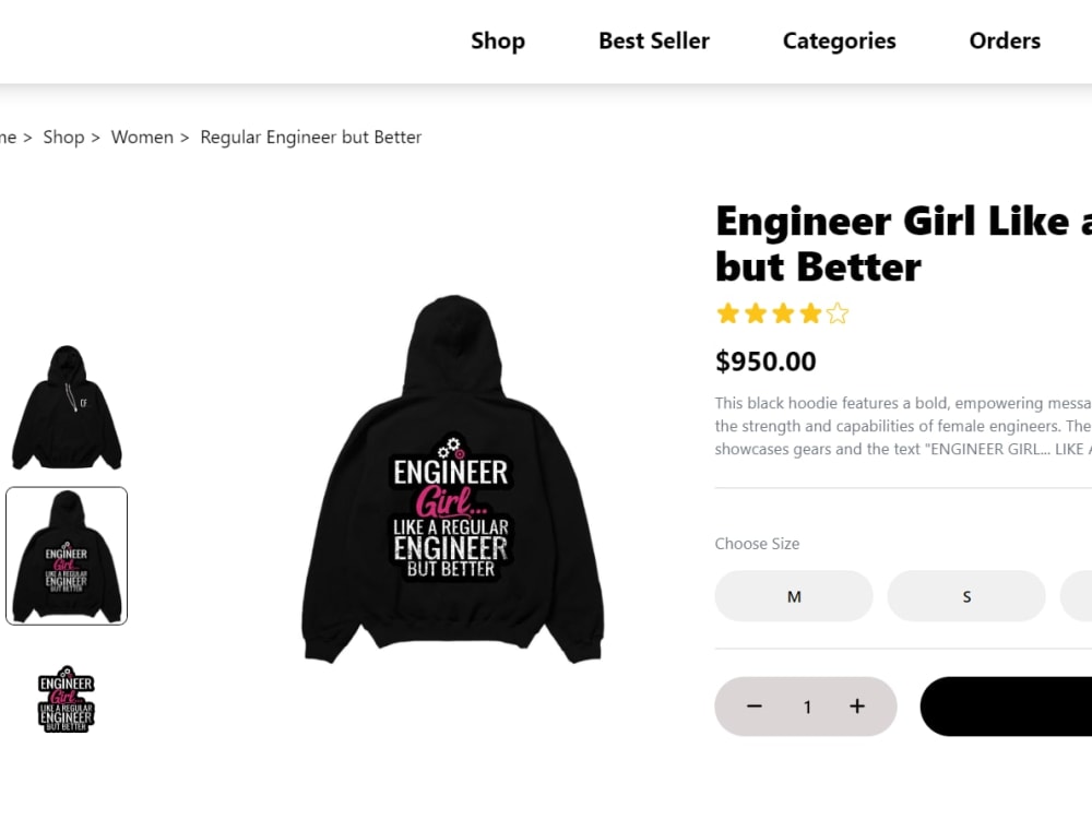 Clothing Brand Web Application That you can show all of your Products ...